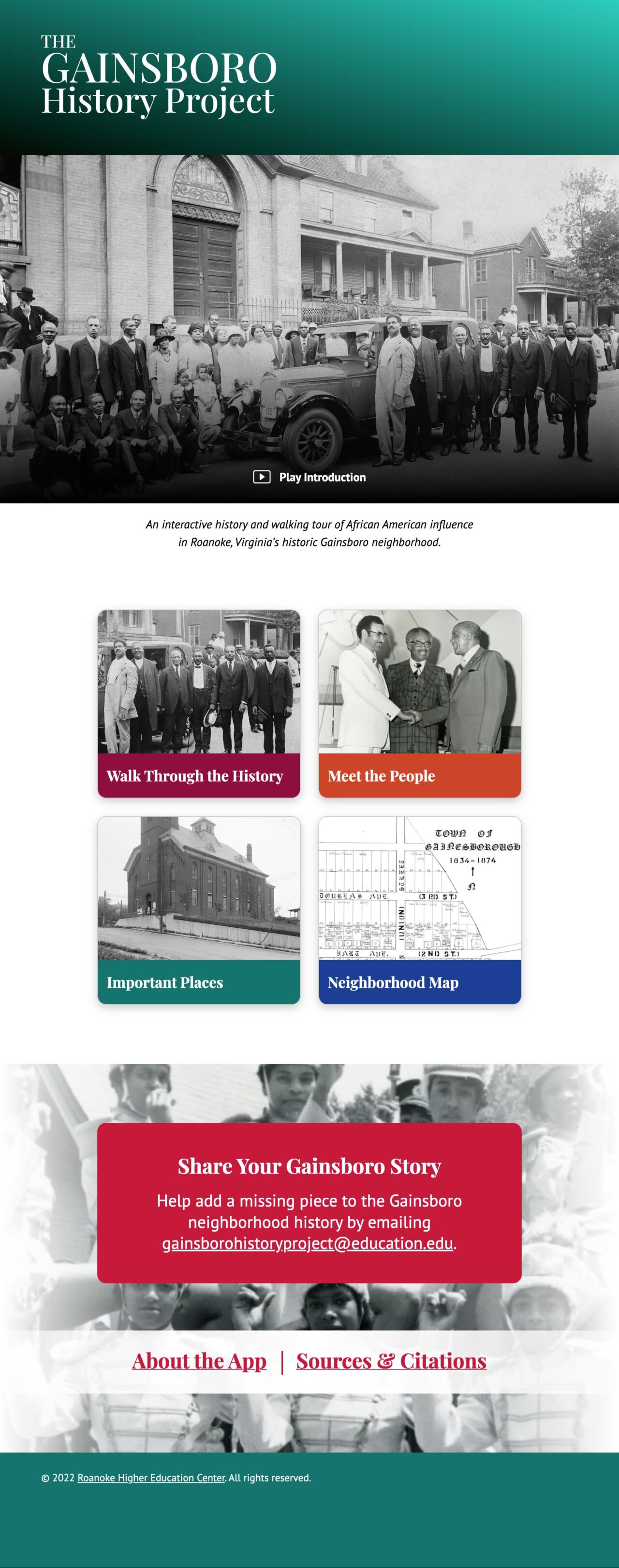 Gainsboro History Project - NewCity
