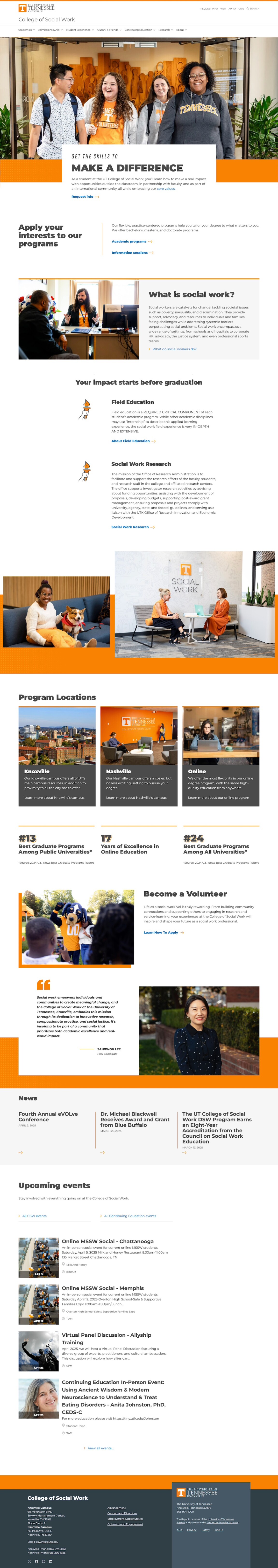 UTK College of Social Work